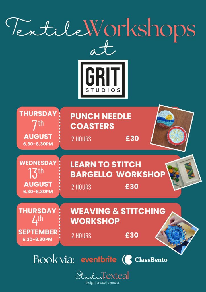 Textile Workshops – Studio Texteal | Textile Workshops